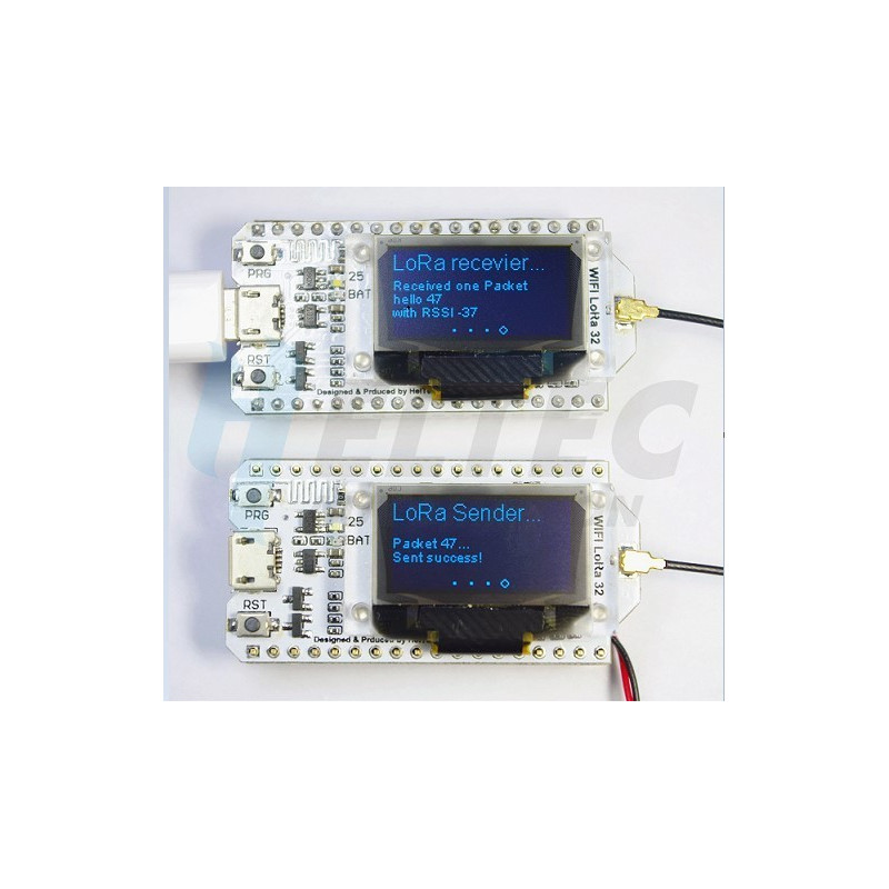 096 Oled Display Esp32 Wifi Bluetooth Sx1278 433mhz Lora Iot Development Board For Arduino