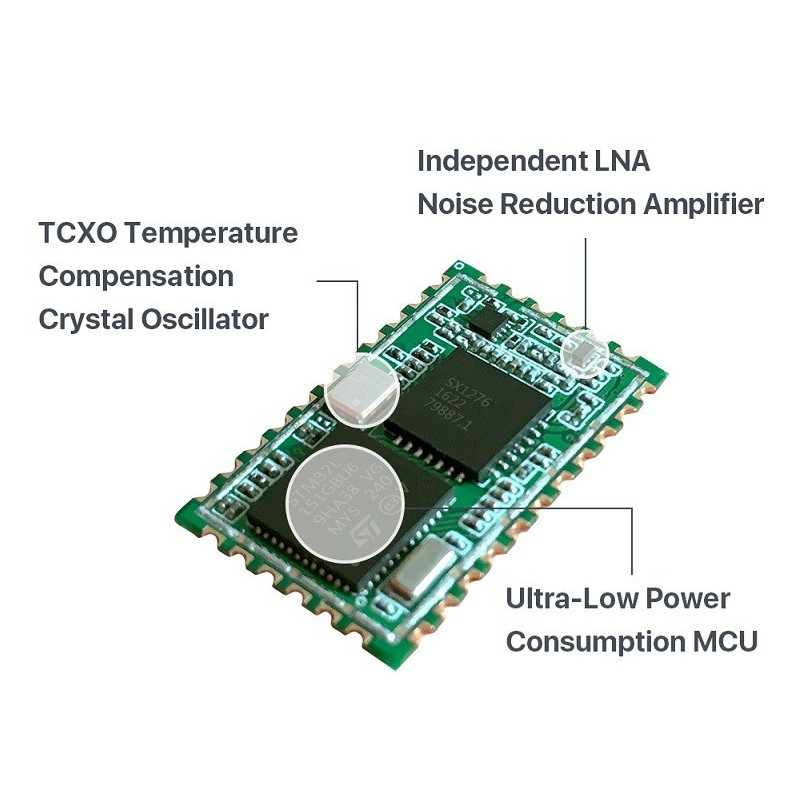 Rak811 Lora Module Integrates Sx1276 And Stm32l With Telec Ce Fcc Kcc