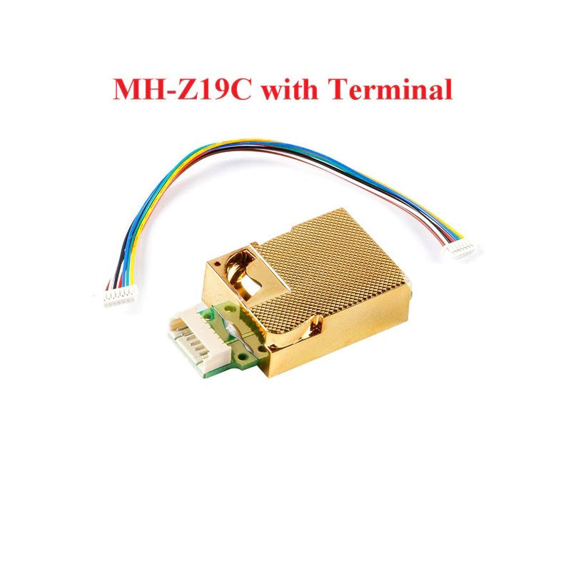 Mh Z19c Ir Infrared Co2 Monitor Sensor Uart Pwm Output